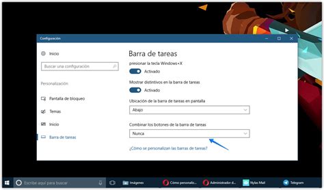 Cómo personalizar todos los iconos de la barra de tareas en Windows 10