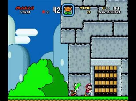 NintendoItalia Super Mario World Vanilla Fortress YouTube