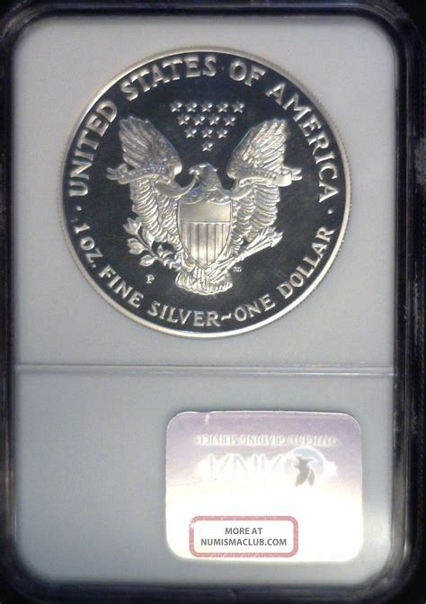 2000 P Us 1 Silver Eagle Proof Ngc Pf 69 Ultra Cameo