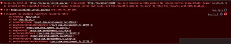 react fetch api has been blocked by cors policy hatası prototurk
