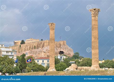 Acropolis Hill View Stock Photo Image Of Ancient Classical 270063090