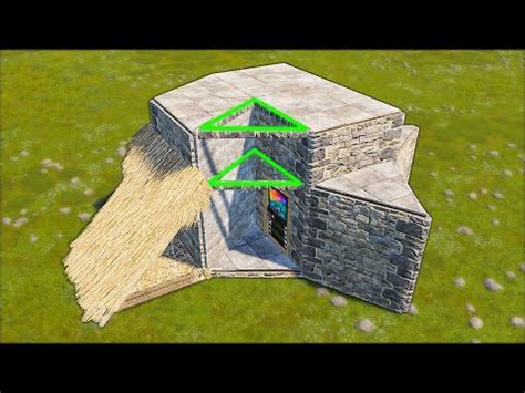 Perfect Double Bunker Rust Base Design Youtube