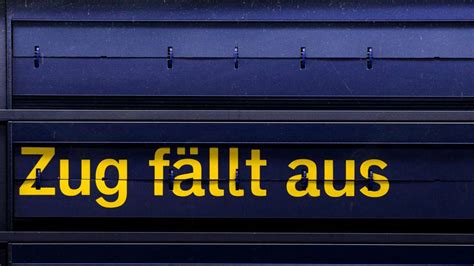 Streik der GDL Ausfall fast aller schnellen Züge