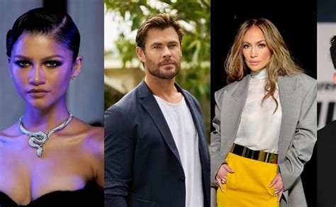 Jennifer López Zendaya Bad Bunny y Chris Hemsworth son anunciados
