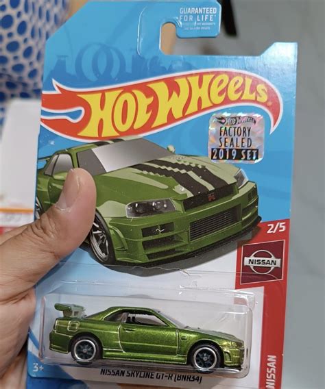 Hot Wheels Super Treasure Hunt Skyline R Green Hobbies Toys Toys