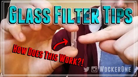 Dank Tipz Glass Filter Smoking Accessory Review YouTube