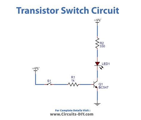 How To Use A Transistor BC547 As A Switch