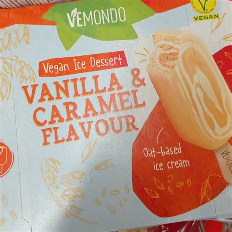 Vemondo Vegan Ice Dessert Vanilla Caramel Flavour Review Abillion