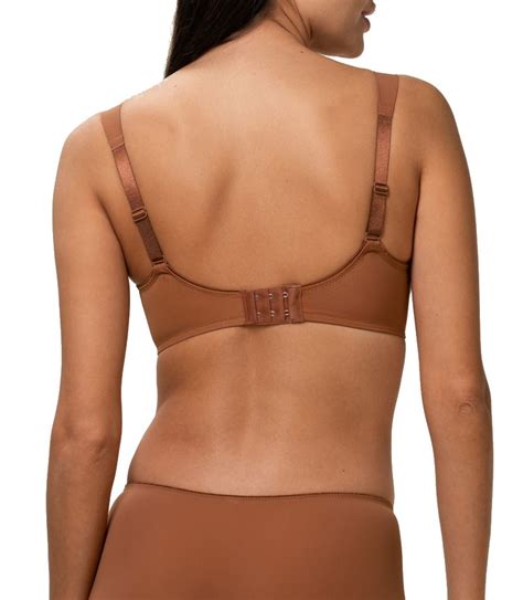 Biustonosz Essential Minimizer W X brązowy Biustonosze Miękkie na