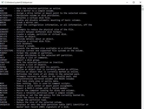 Everything About DiskPart Commands In Windows 10 MSconfig Ru