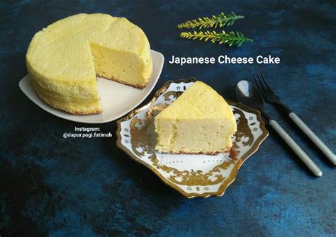 Resep Japanese Cheese Cake Oleh Fatimah Suganda Cookpad