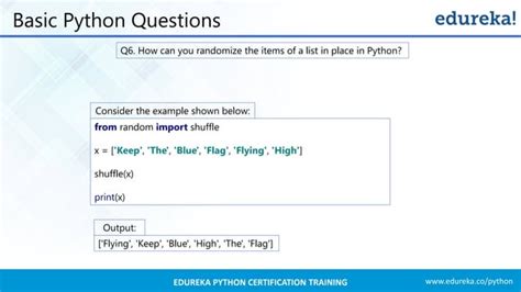python interview questions and answers 2019 edureka