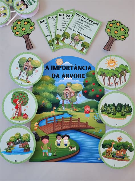 Kit Dia Da Rvore Loja Psicopedagoga Kamilla Stati