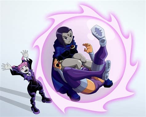 Xbooru Girls Ass Colored Dc Comics Facesitting Jinx Raven Dc