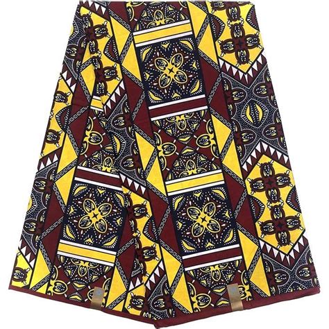 Marchandises De Mode Wax Tissu Pagne Africain Cire Toile Collection