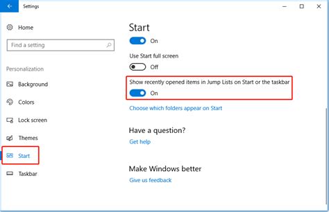 How To Fix Recent Files Not Showing In The Taskbar Windows Minitool