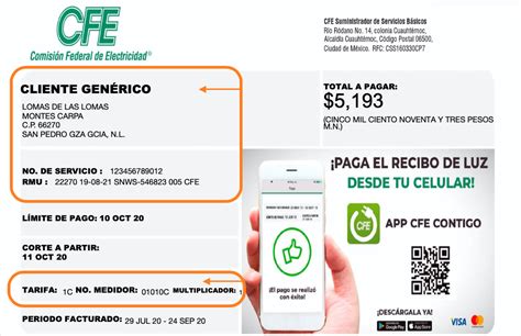 Obtén un recibo de luz de tu línea telefónica LADA Guía paso a paso