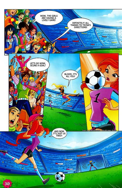 Winx Club Comics And Episodes The Great Challenge Translated By