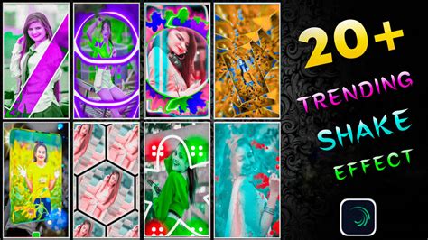 Trending Shake Effect Presets Alight Motion Presets