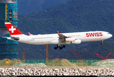 HB JMI Swiss Airbus A340 313 Photo By Tse Wai Kit ID 1465933