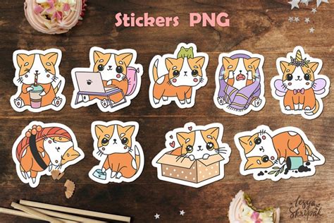 Kawaii Cats Stickers