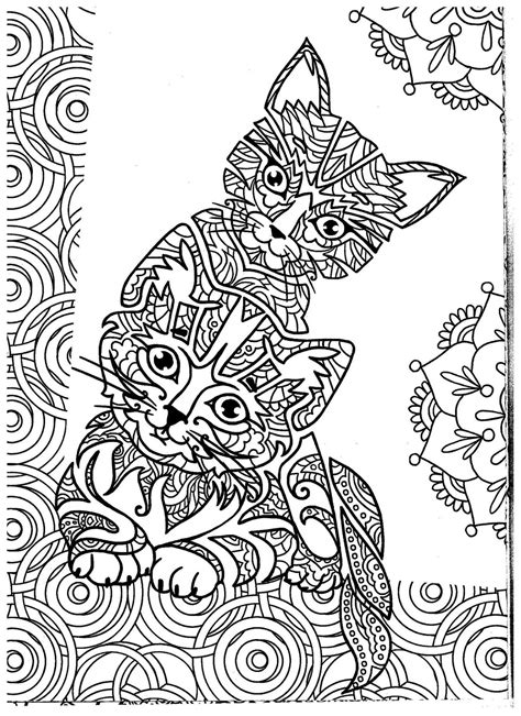 8 Nouveau De Coloriage Chat Mandala Photos Coloriage Coloriage
