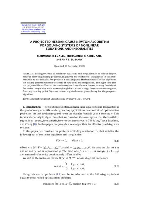 pdf branch and bound methods for solving systems of lipschitzian equations and inequalities