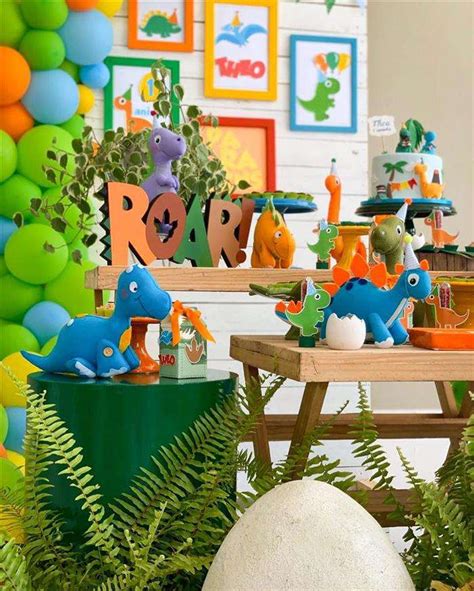 Decora O De Dinossauro Fotos E Ideias Para Anivers Rio