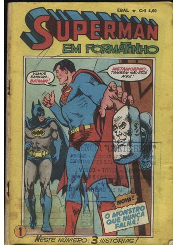 Sebo Do Messias Gibi Superman Em Formatinho N 1