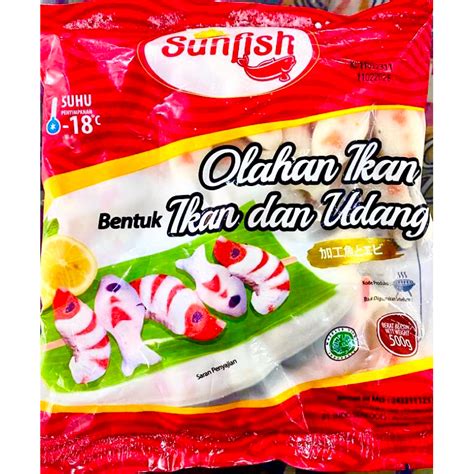 Jual Sunfish Olahan Ikan Bentuk Ikan Dan Udang Gr Shopee Indonesia