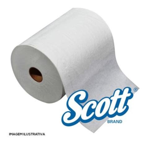 Papel Toalha Rolo Scott 160m Folha Dupla 6x Sem Juros Parcelamento