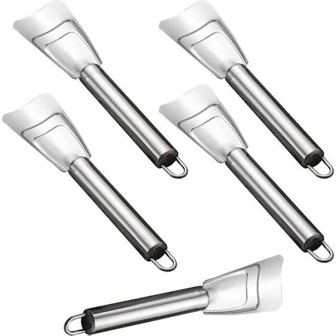 Grattoir à glace Spatule pour congélateur Grattoir à glace en acier
