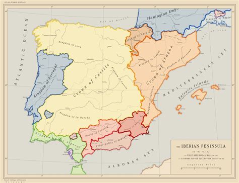 Language Map Of Iberian Peninsula