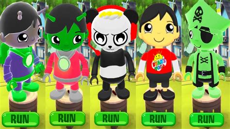Tag With Ryan Game Combo Panda Vs Ry Glorb Vs Green Ry Glorb Vs Red T