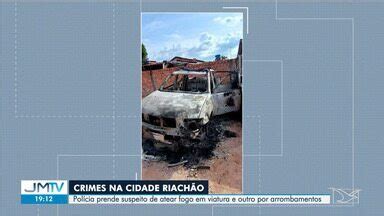 JMTV 2ª Edição Polícia prende suspeito de incendiar viatura da PM no