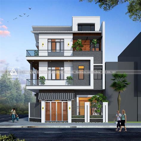 Top 50 mẫu nhà mặt tiền đẹp 3 tầng hiện đại nhất