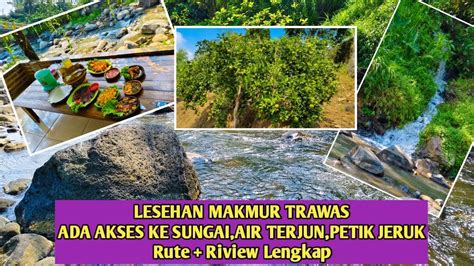 Lesehan Makmur Trawas Rute Riview Lengkap Youtube