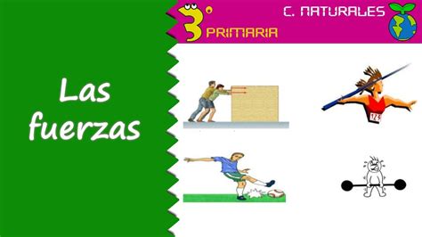 Ciencias De La Naturaleza Primaria Tema Las Fuerzas Youtube