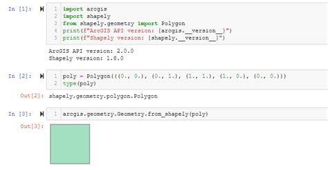 Arcgis Geometry Geometry From Shapely Method Throws Error Issue