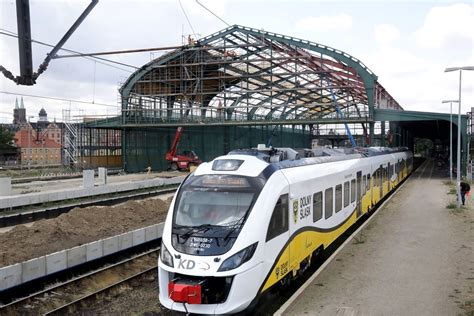 Trwa Remont Hali Peronowej Dworca PKP W Legnicy Zobaczcie Aktualne