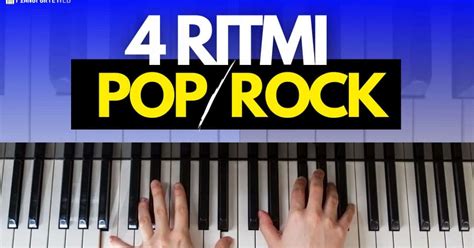 Ritmi Di Accompagnamento Rock Al Pianoforte
