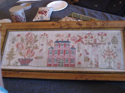 Dyeing To Stitch Retreat Blackbird Designs Cross Stitch House Cross