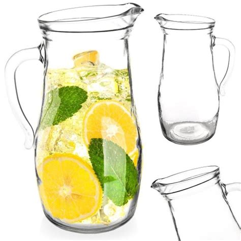 Dzbanek Szklany Na Napoje Sok Kompot Lemoniad Wod Do Napoj W L