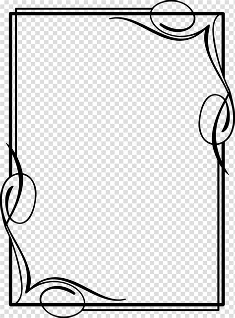 Black Frame Png Clipart Infoupdate Org