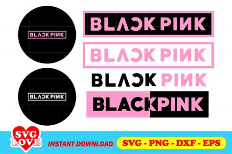 Blackpink Logo SVG Gravectory