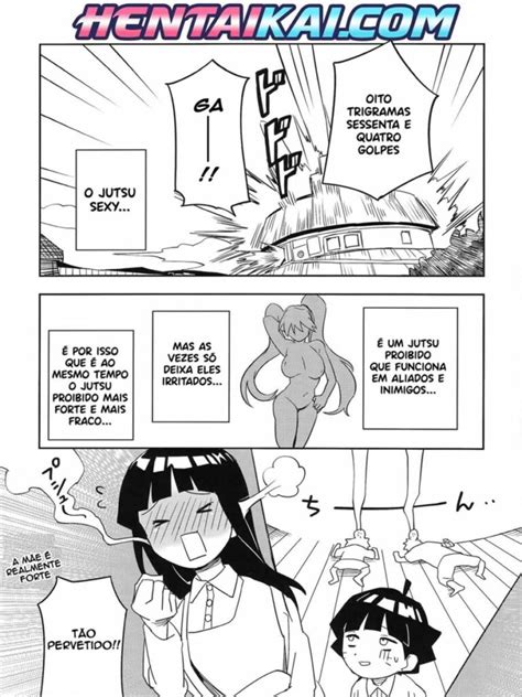 Os Ensinamentos Do Sexy No Jutsu Boruto Hentai Megahq Quadrinhos