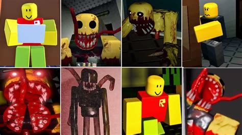 Roblox Residence Massacre Night 2 Intro Scene All Monster Jumpscares
