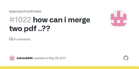 how can i merge two pdf · issue 1022 · bpampuch pdfmake · github