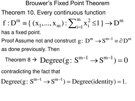 ppt fundamental theorem of algebra and brouwer s fixed point theorem talk at mahidol