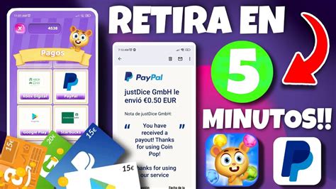 RETIRA HOY MISMO COIN POP NUEVA APP PARA GANAR DINERO EN PAYPAL 2022